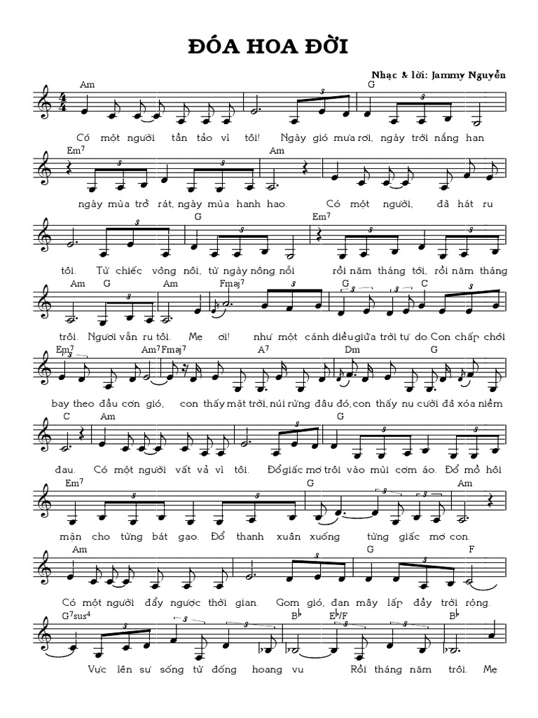 Doa Hoa Doi | PDF