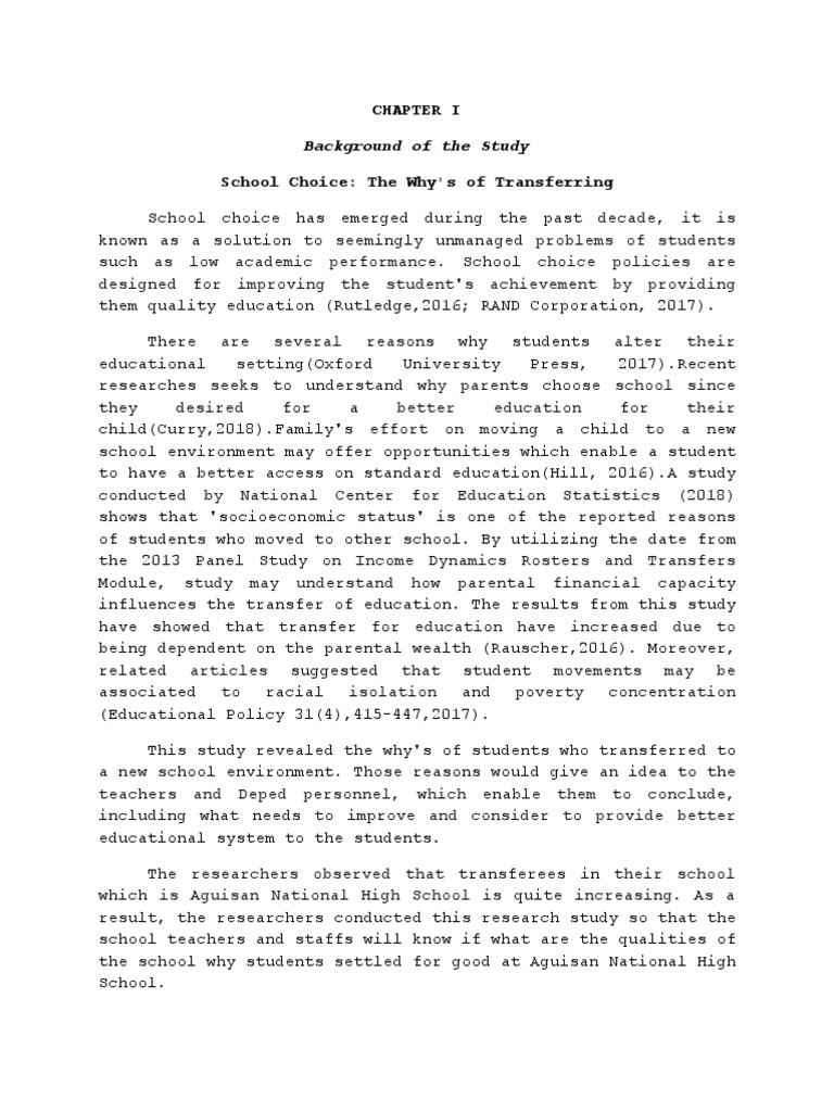 Background of The Study | PDF | Qualitative Research | Quantitative ...