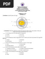 Tle 10 - Q2 - Exam - Tos | PDF | Vegetables | Cooking