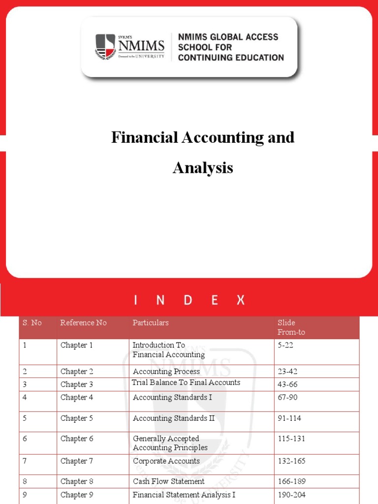 Financial Accounting | PDF | Debits And Credits | Bookkeeping