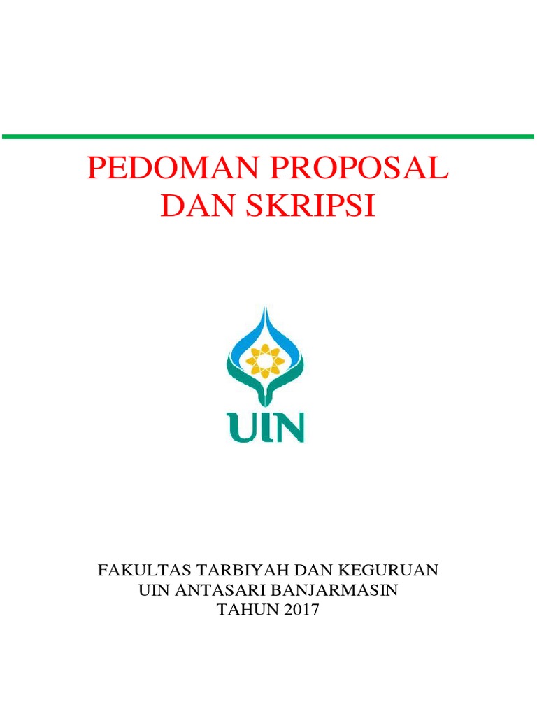 Buku Pedoman Skripsi | PDF