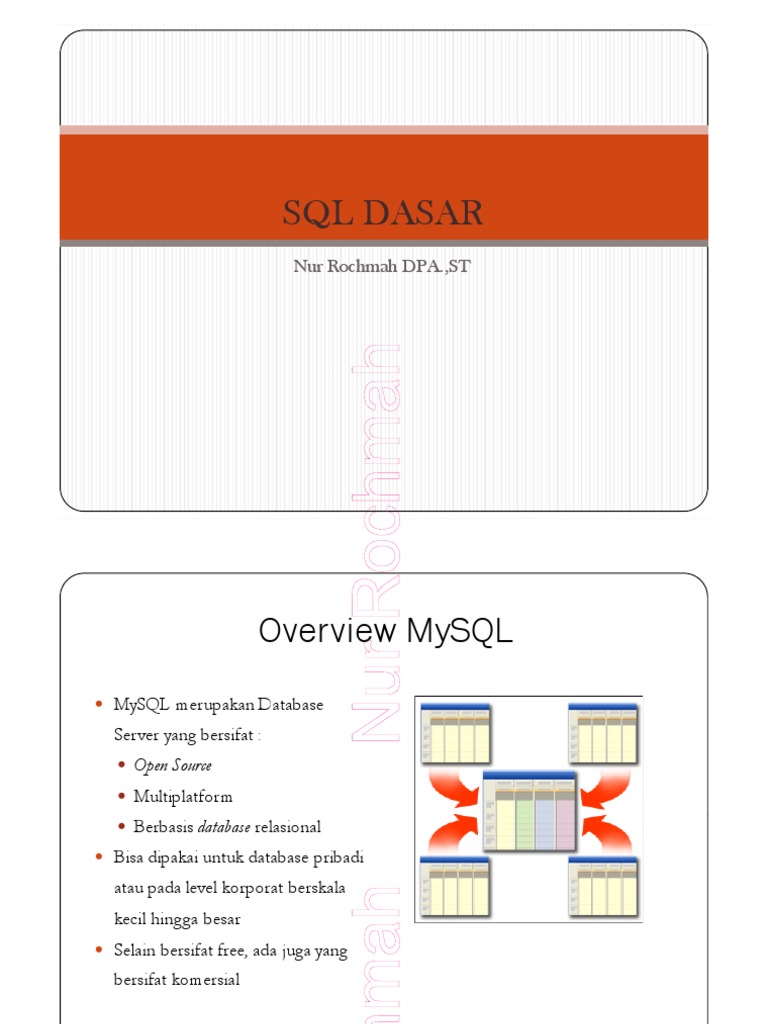 8-SQL Dasar | PDF