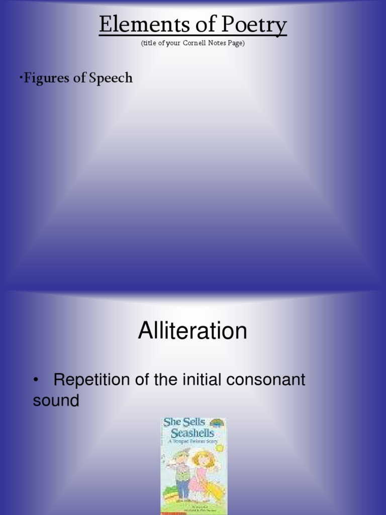 Key Elements of Poetry Explained | PDF | Poetry | Metaphor