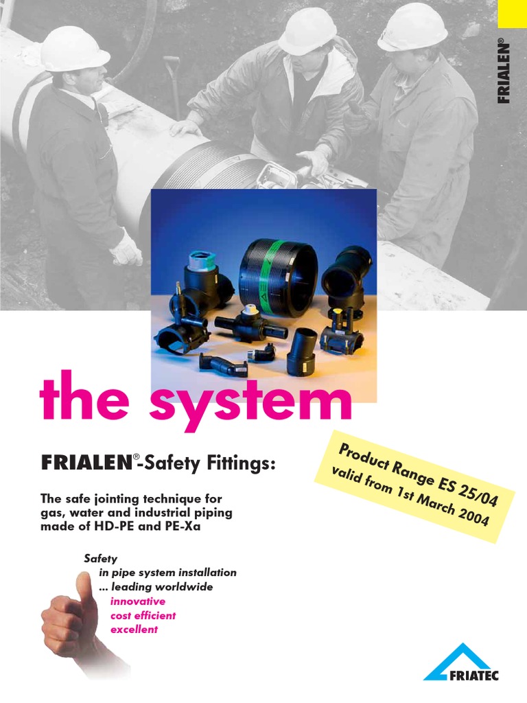 Frialen The System | PDF | Tap (Valve) | Pipe (Fluid Conveyance)
