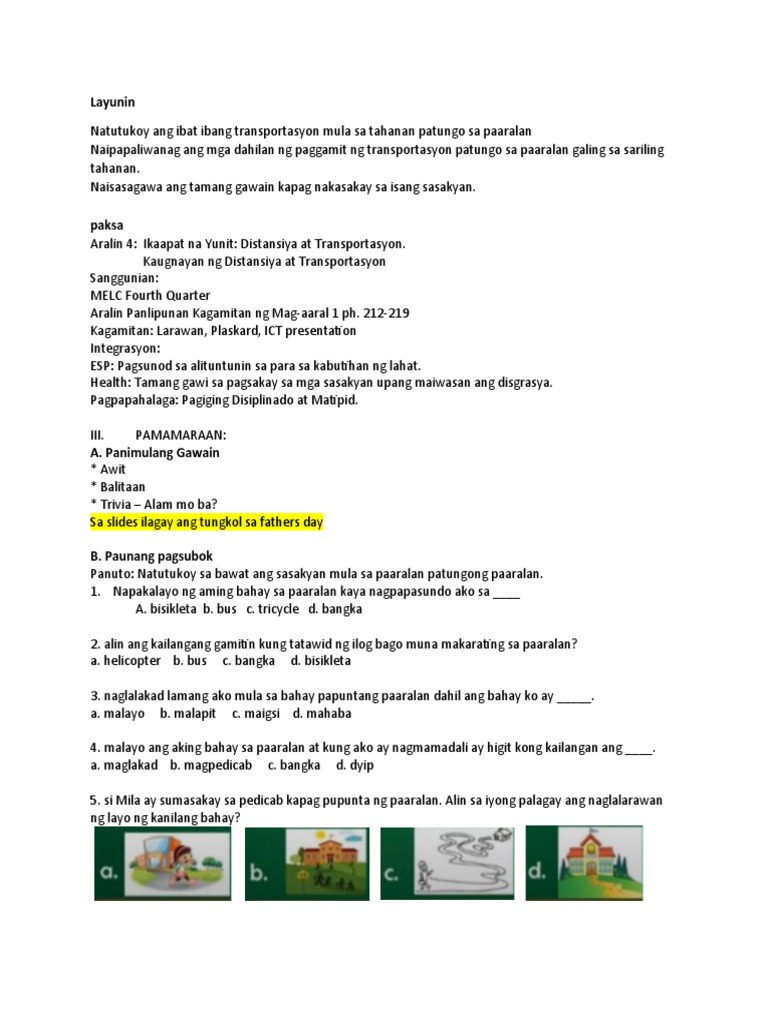 Layunin | PDF