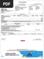 Hathway Tax Invoice - 6 Months Internet Bill Format | PDF | Business
