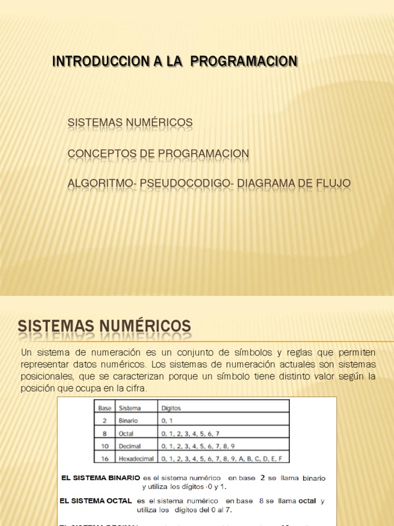 Tema 1, Introduccion A La Programacion | PDF