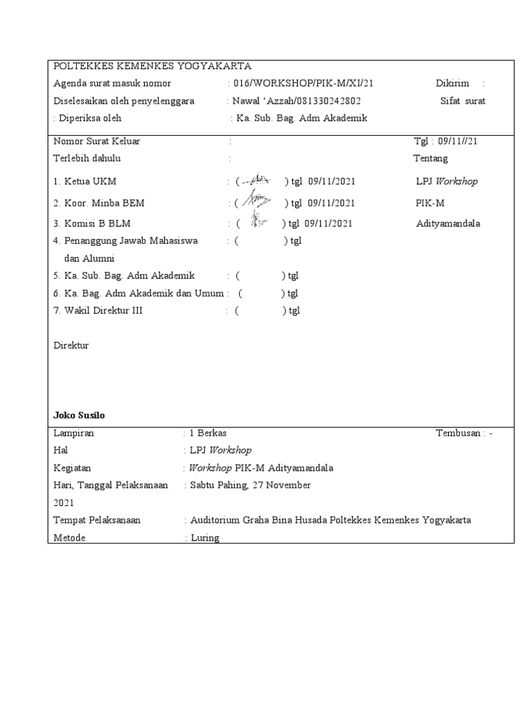 VK LPJ Workshop | PDF