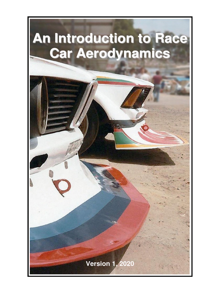 Race Car Aerodynamics Print | PDF | Lift (Force) | Airfoil