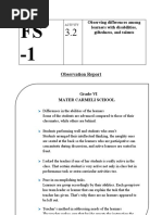 FIELD STUDY 1-ep12-ACT 12.1 | PDF | Educational Assessment | Teachers