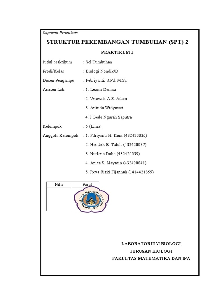 Laprak Kelompok 5 SPT 2 | PDF