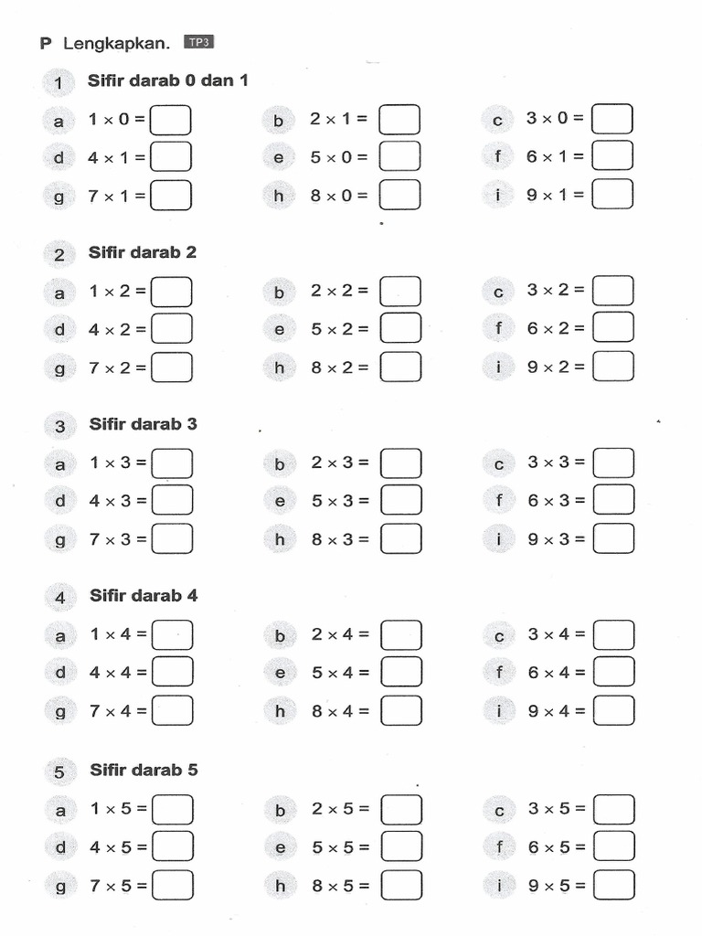 Bina Sifir Bahagi Tahun 2 | PDF