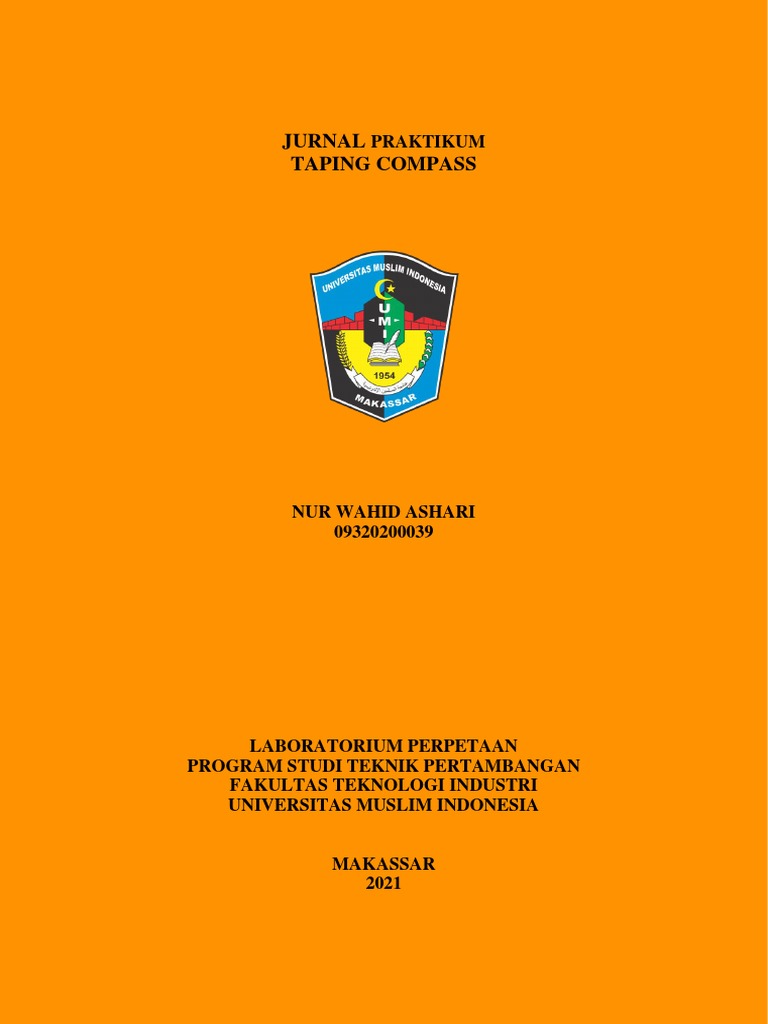 Jurnal Tapping Compas NUR WAHID ASHARI 039 | PDF | Sains & Matematika