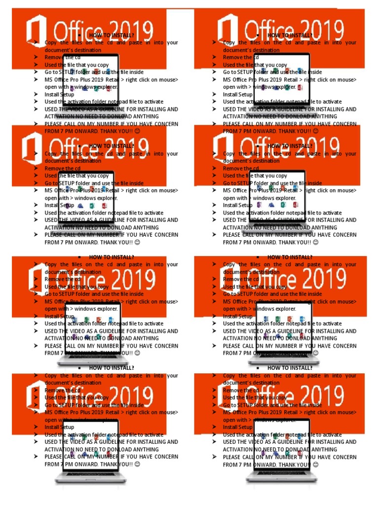 How To Installl oFICEEEEE | Download Free PDF | Computer File | Data Management