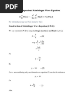 Quantum Mechanics Formula Sheet | PDF