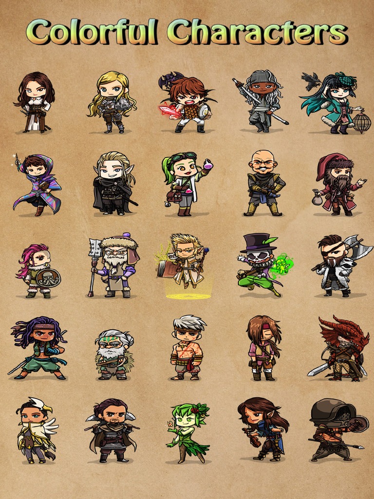 Colorful Characters Free Edition | PDF