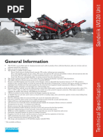 Sandvik SL Horizontal Screen Overview | PDF