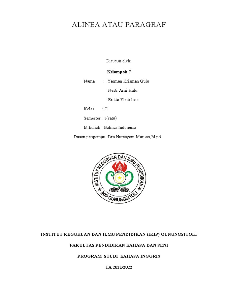 Panduan Lengkap Alinea dan Paragraf | PDF