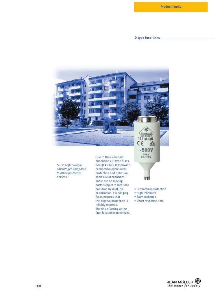 Product Family: "Fuses Offer Unique Advantages Compared To Other ...