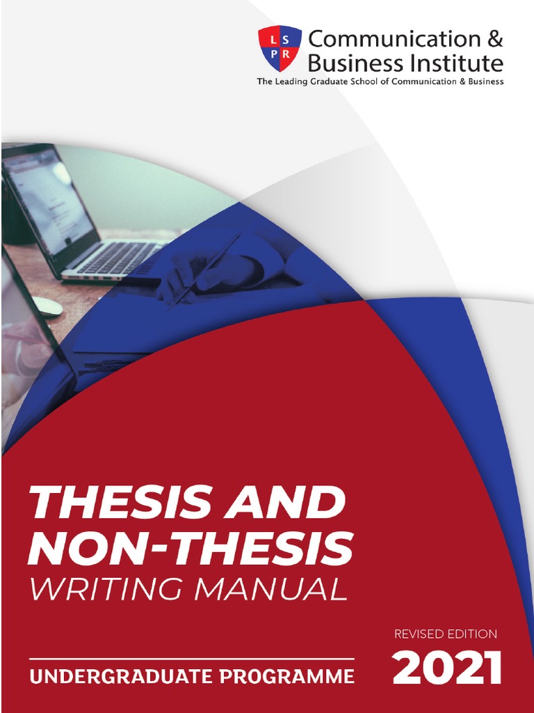 LSPR UGP Thesis Manual 2021 - Revised Edition | PDF | Thesis | Data Analysis