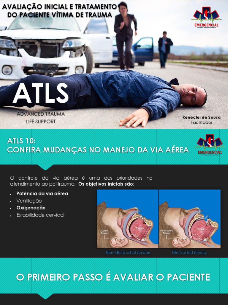 Atualizações no ATLS 10ª Edição | PDF | Transfusão de sangue | Medicina ...