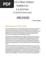 English Project: The Enemy | PDF