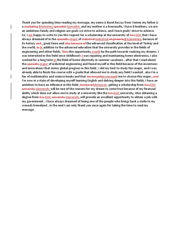 Thank You For Spending Time Reading My Message | PDF