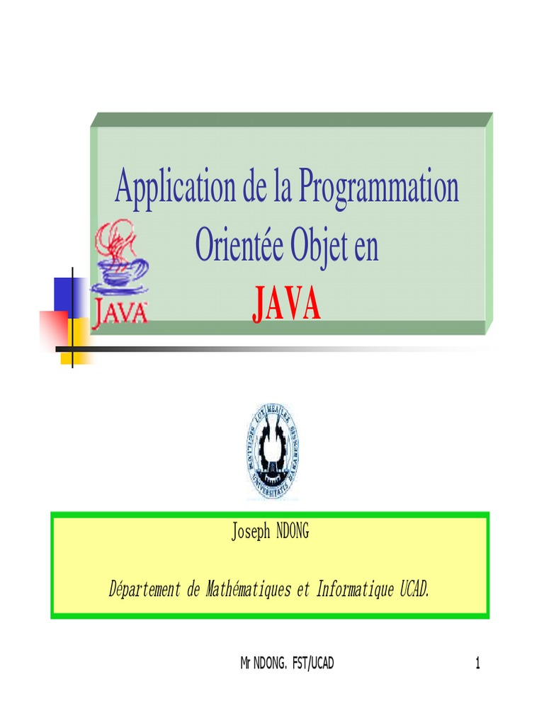 Sidi Med | PDF | Java (Langage de programmation) | Machine virtuelle Java