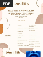 Acute Exudative Tonsillitis Guide | PDF | Immunology | Microbiology