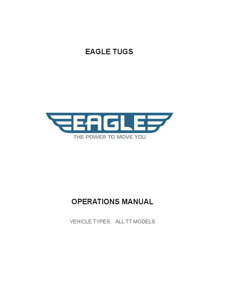 Eagle Tugs: Vehicle Types: All TT Models | PDF | Tractor | Transmission ...