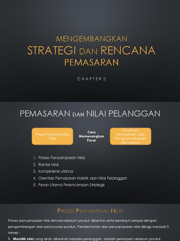 Ch2-Developing Marketing Strategies and Plans | PDF