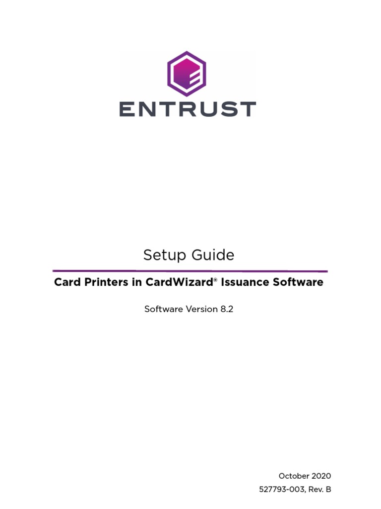 Setup Guide: Card Printers in Cardwizard® Issuance Software | PDF ...