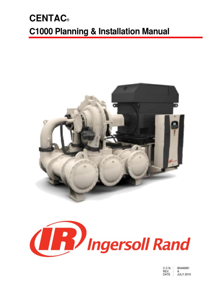 Centac: C1000 Planning & Installation Manual | PDF | Pipe (Fluid ...