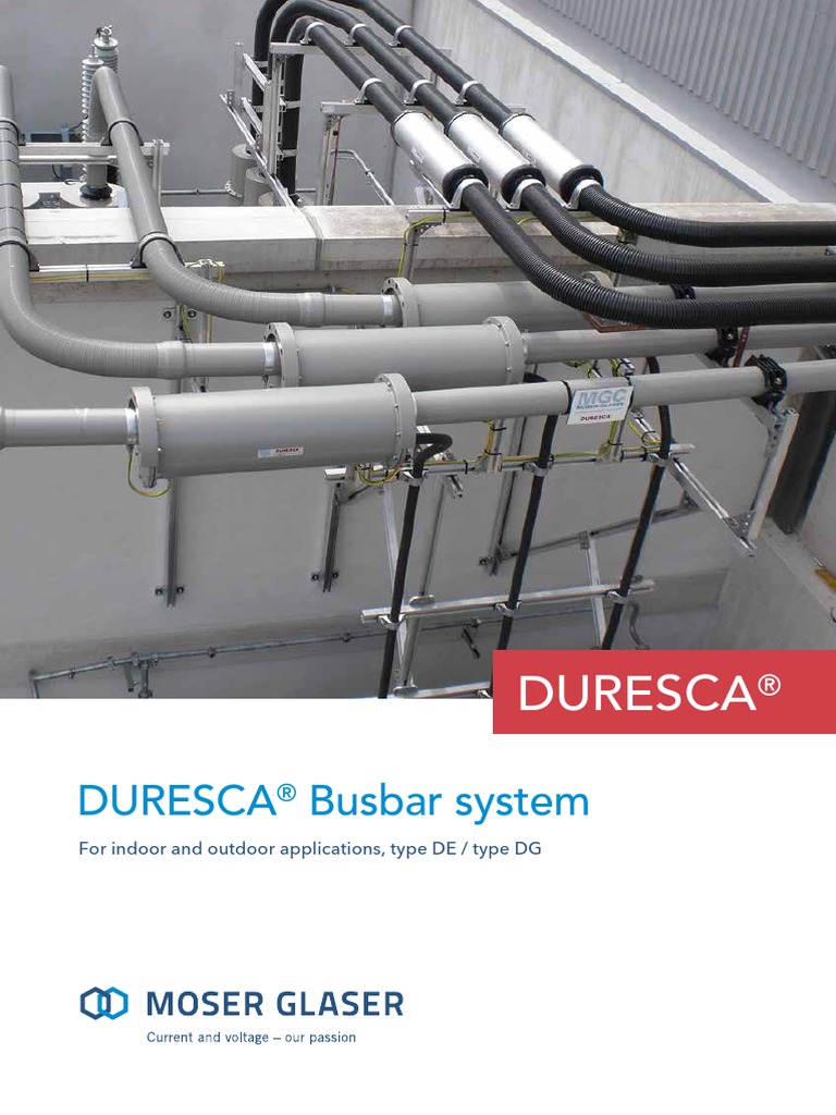 DURESCA Busbar System en | PDF | Electricity | Electromagnetism
