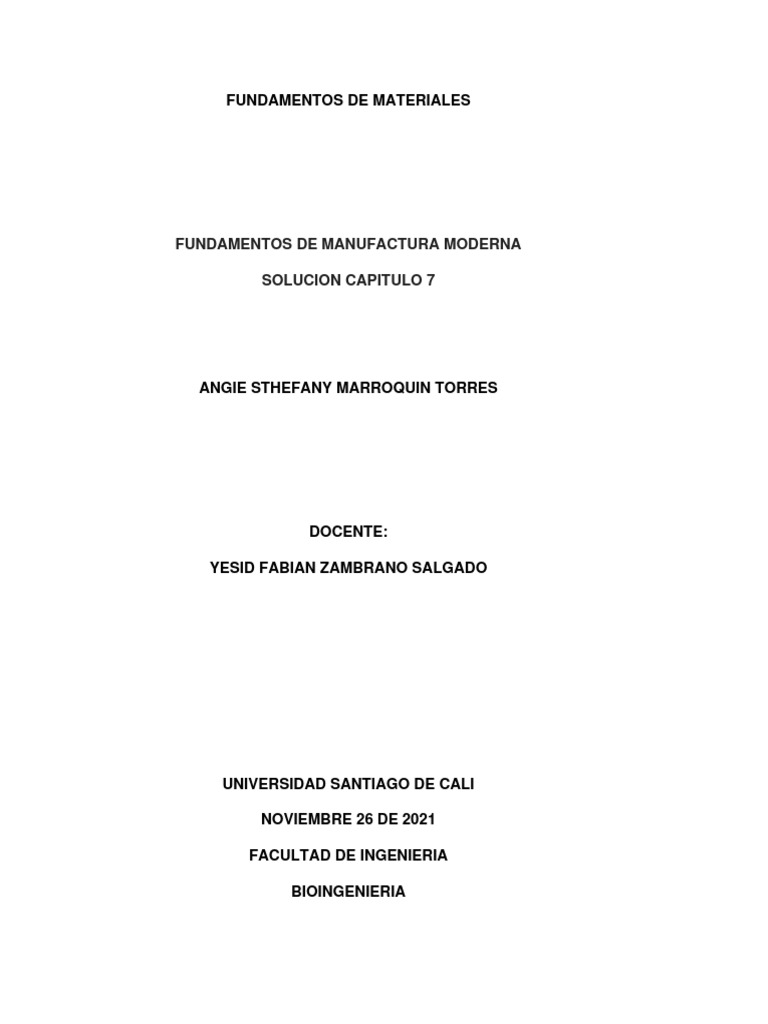Fundamentos de Manufactura Moderna | PDF | Lentes | Silicio