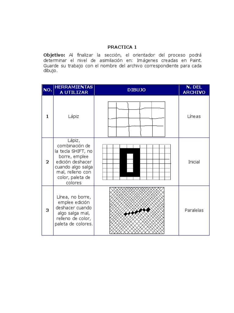 Practica Paint | PDF | Informática