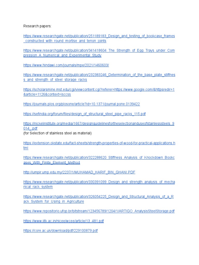 Research Papers | PDF