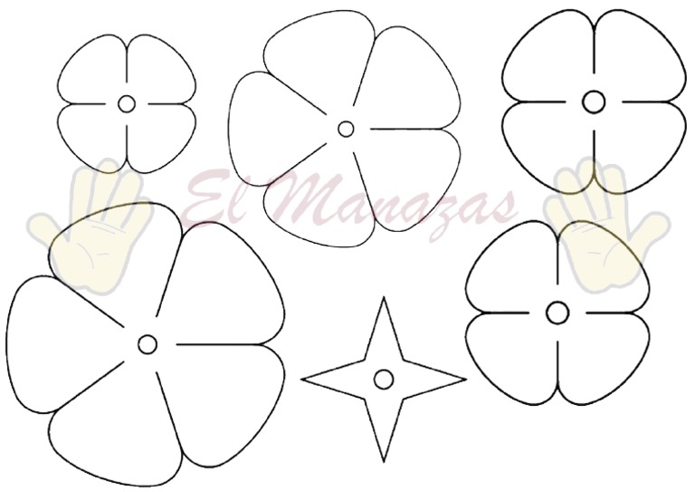 Plantilla Rosas | PDF