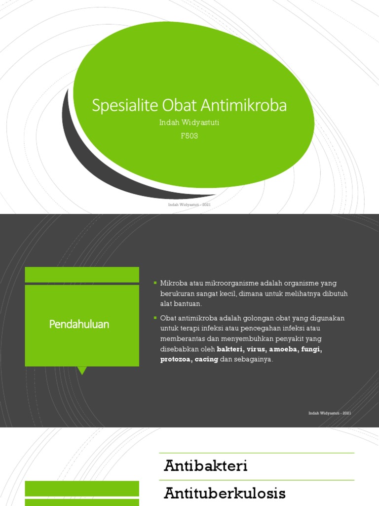 Spesialite Obat Antimikroba | PDF