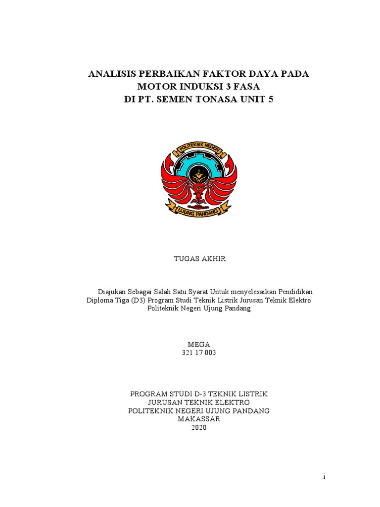 Mega Perbaikan Faktor Daya | PDF Mega Perbaikan Faktor Daya | PDF