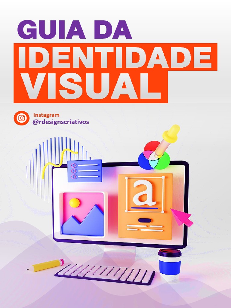 Guia Da Identidade Visual Rdesignscriativos | PDF | Cor | Vermelho