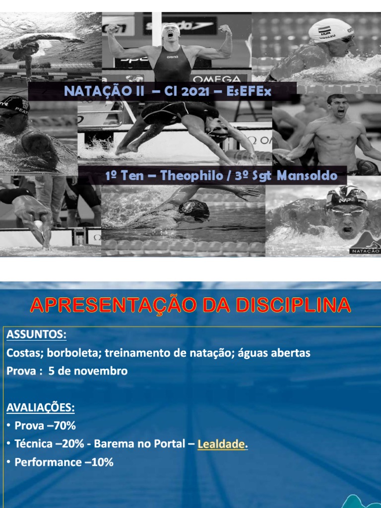 Fundamentos E Treinamento De Natação Pdf Ciência Do Esporte Biologia