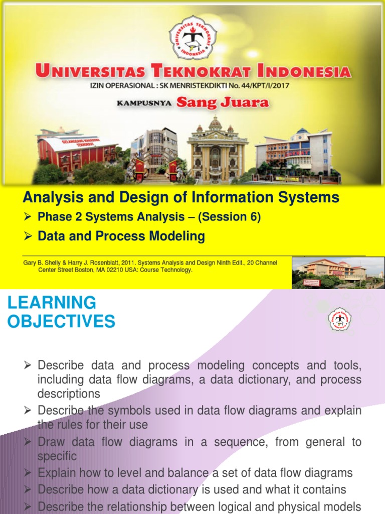 Phase 2 Systems Analysis - Session 6 - Data and Process Modeling | PDF ...