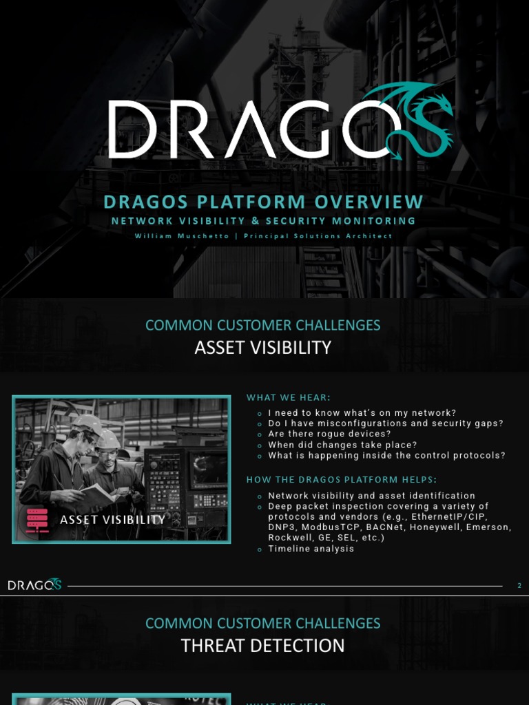 Dragos Platform Overview: Network Visibility & Security Monitoring ...