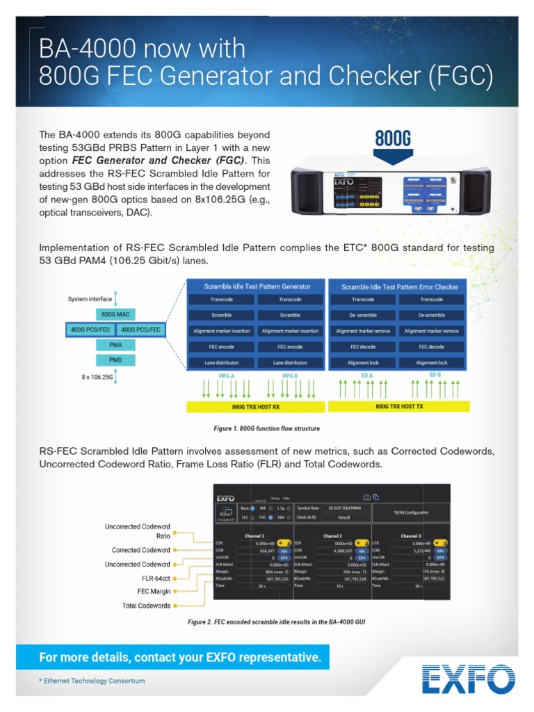 Exfo Flyer FGC Ba 4000 en v1 1 | PDF