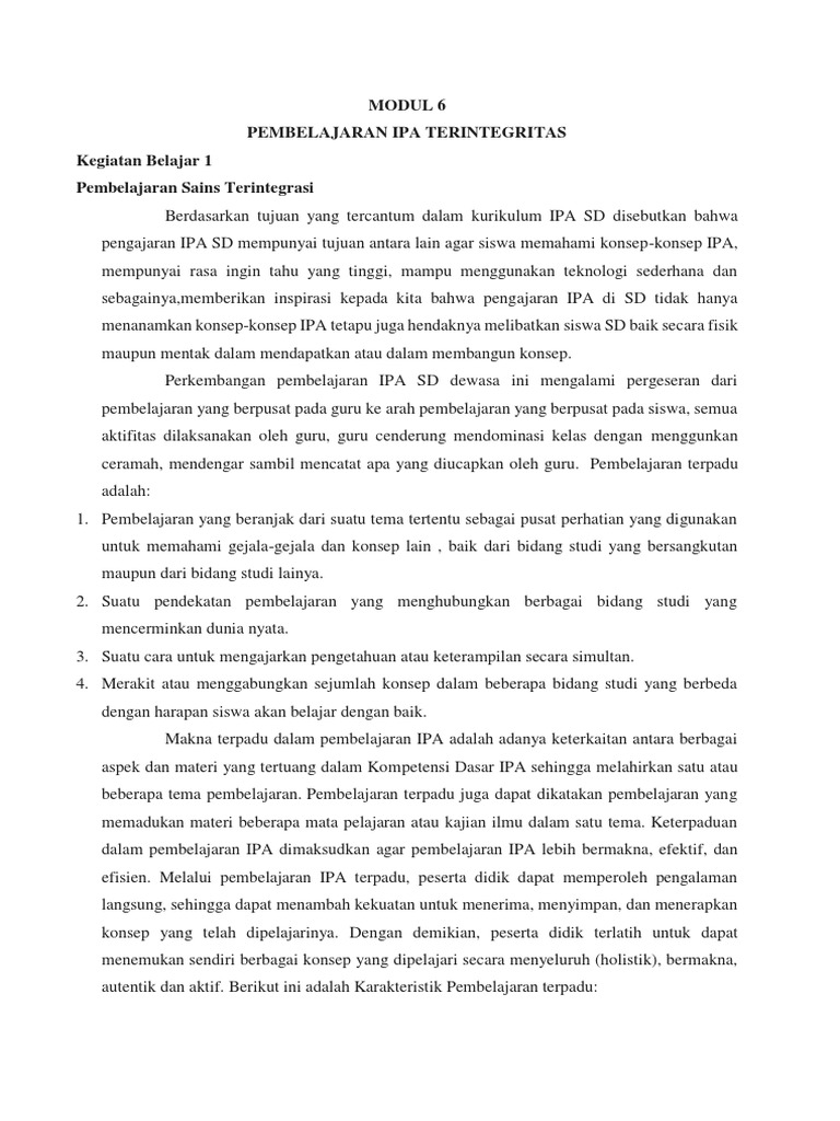 Ringkasan Modul 6 Dan 7 | PDF