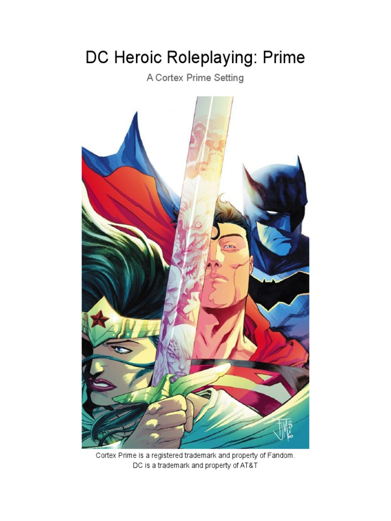 Cortex Prime - DC Heroic Roleplaying | PDF | Superman