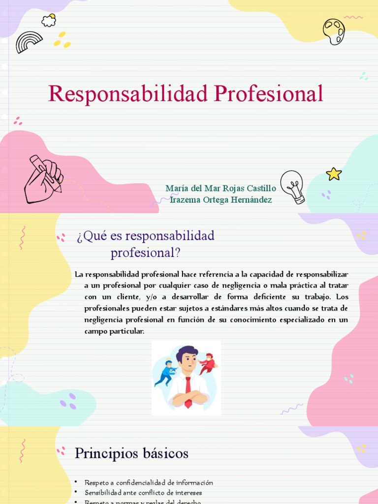Responsabilidad Profesional | PDF