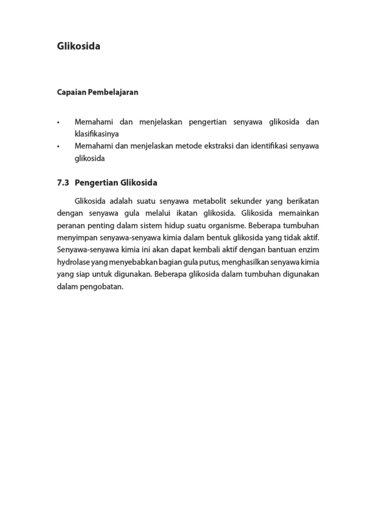 Glikosida | PDF