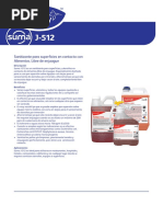 Biodett 450 | PDF | Detergente | Agua